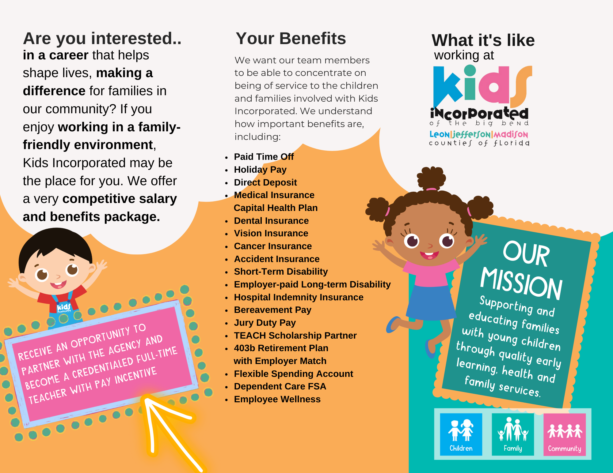 Careers | Kids Incorporated | Childcare Jobs
